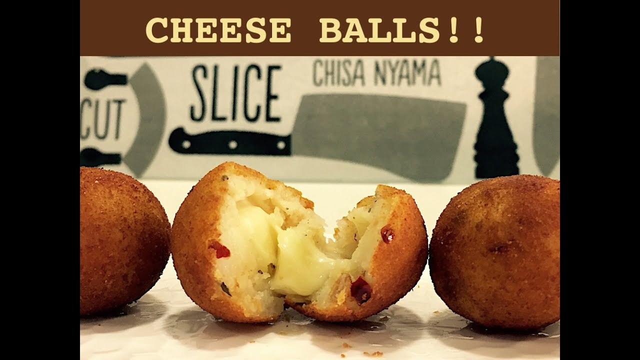 Super Tasty Cheese balls - The Easy Way with few ingredients! - YouTube