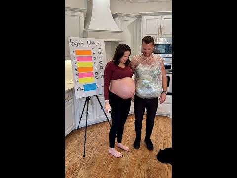 Husband experiences Triplet Pregnancy! 🤣