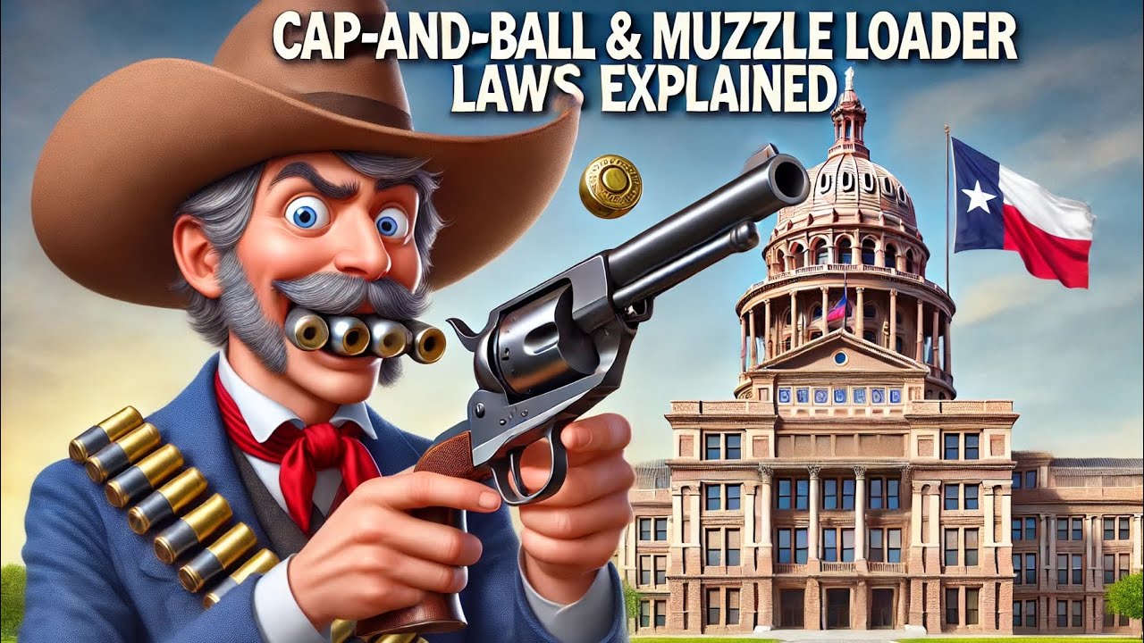 Can a FELON Legally Own a Cap-and-Ball or Muzzle Loader in Texas? - YouTube