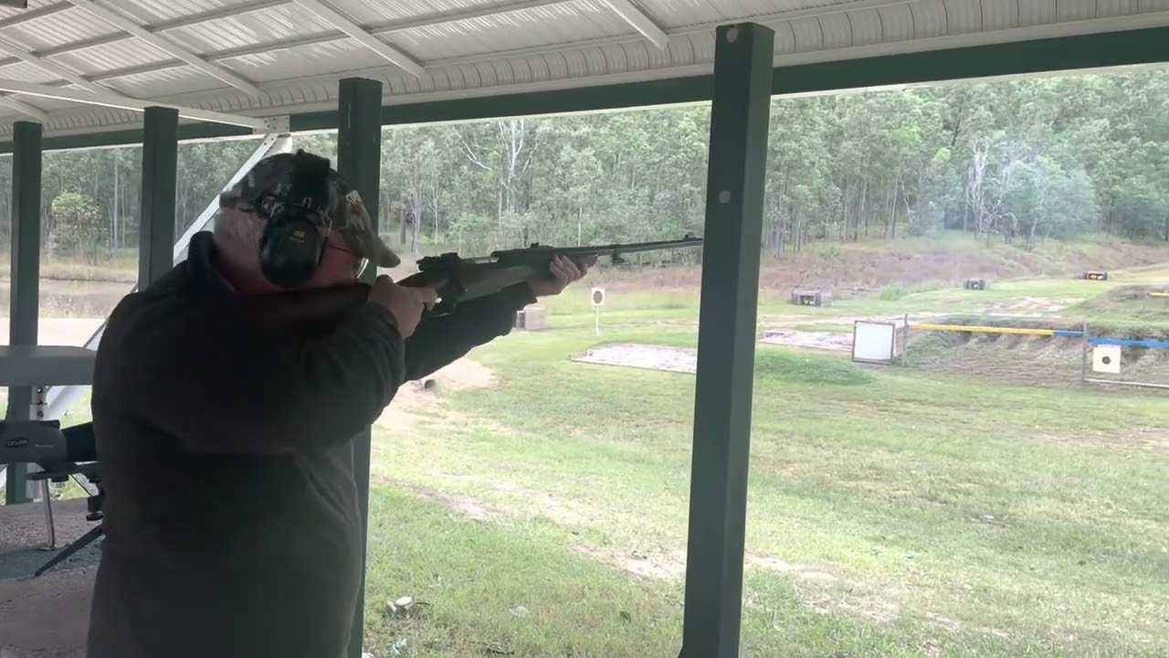 416 Rigby 410 grain Bertram @ 25 meters - YouTube