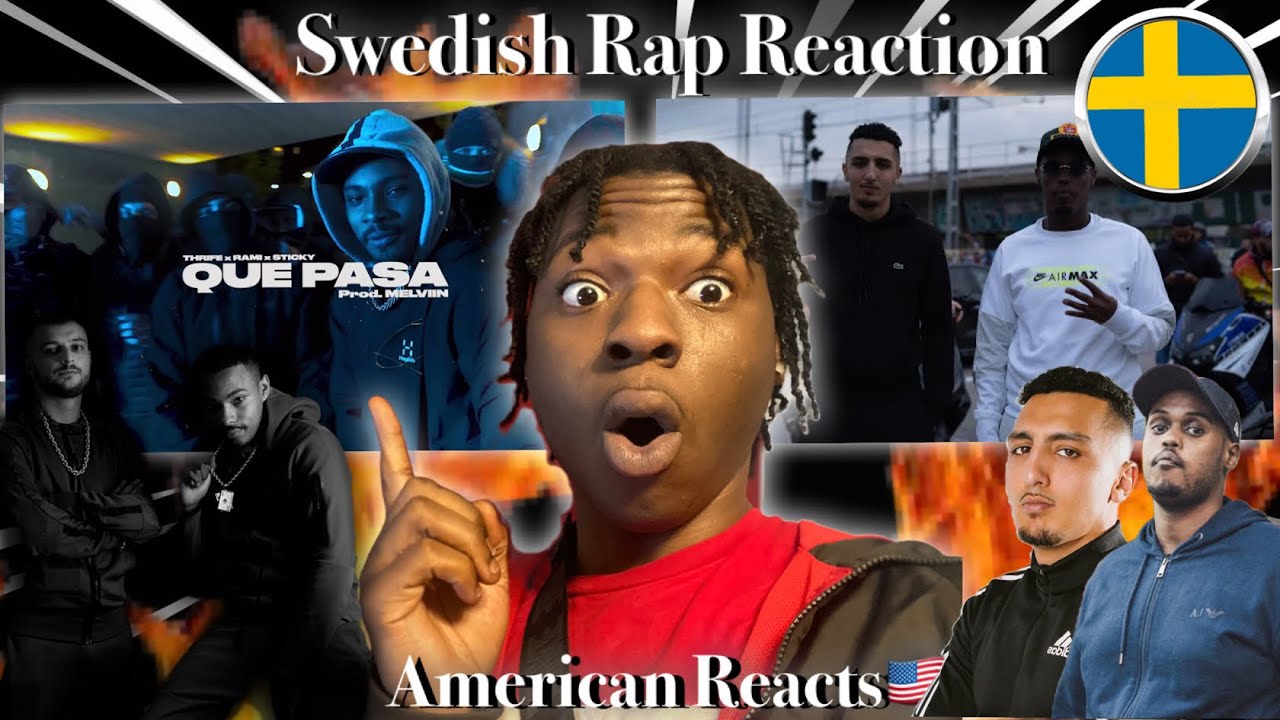 American Reacts to Swedish Drill Rap! Ft. GULEED, RAMI, THRIFE, MORAD ...