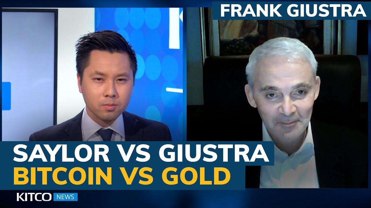 Frank Giustra challenges Michael Saylor to gold vs Bitcoin debate - YouTube