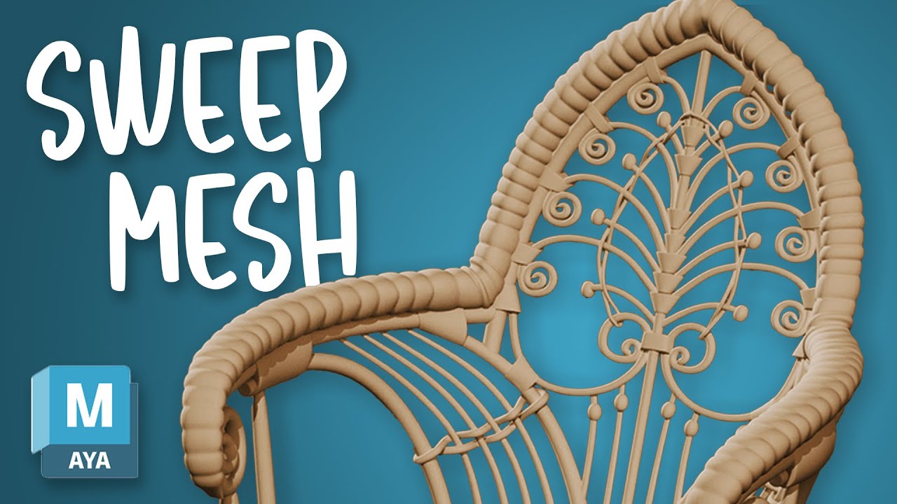 Speed Modeling with Sweep Mesh in Maya - YouTube