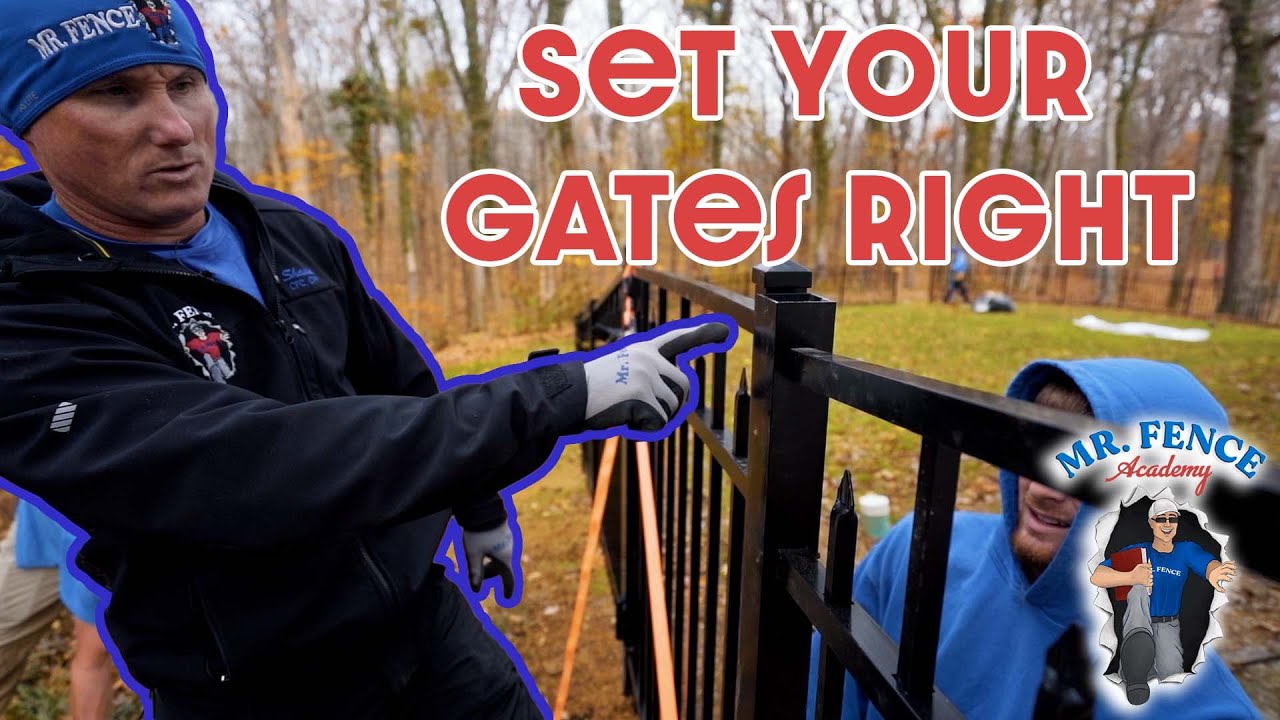 Aluminum Gate Alignment | Tips & Tricks - YouTube