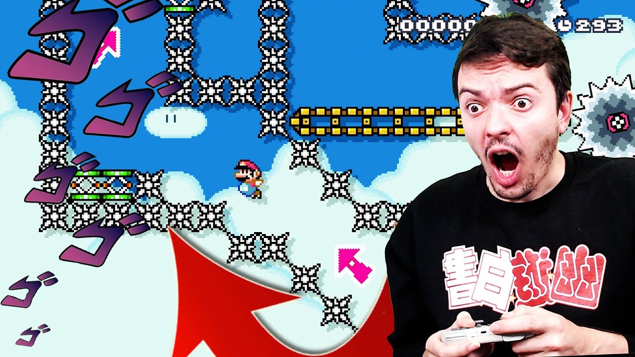 This Is THE MOST MENACING Mario Maker 2 Level EVER!! 😡😡😡[#45] - YouTube