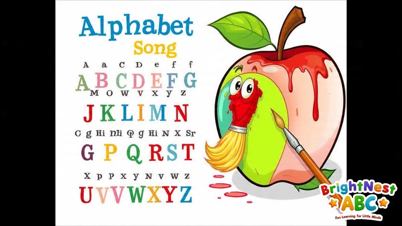 Learn ABC with Friendly Cartoon | A to Z Alphabet Song | Nursery Rhymes ...