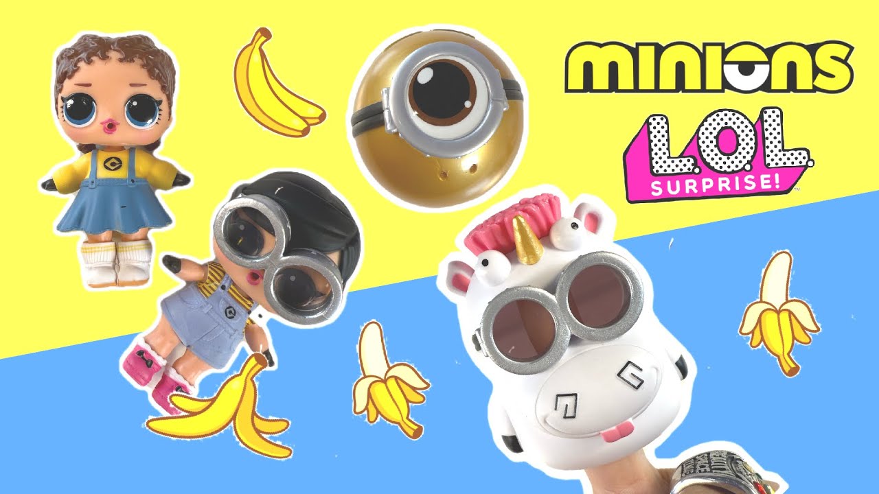 LOL Surprise Minions Unboxing Review! - YouTube