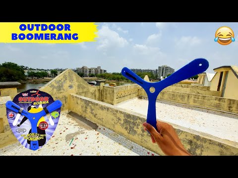 Outdoor Boomerang | Unboxing and Testing | Mad Times
