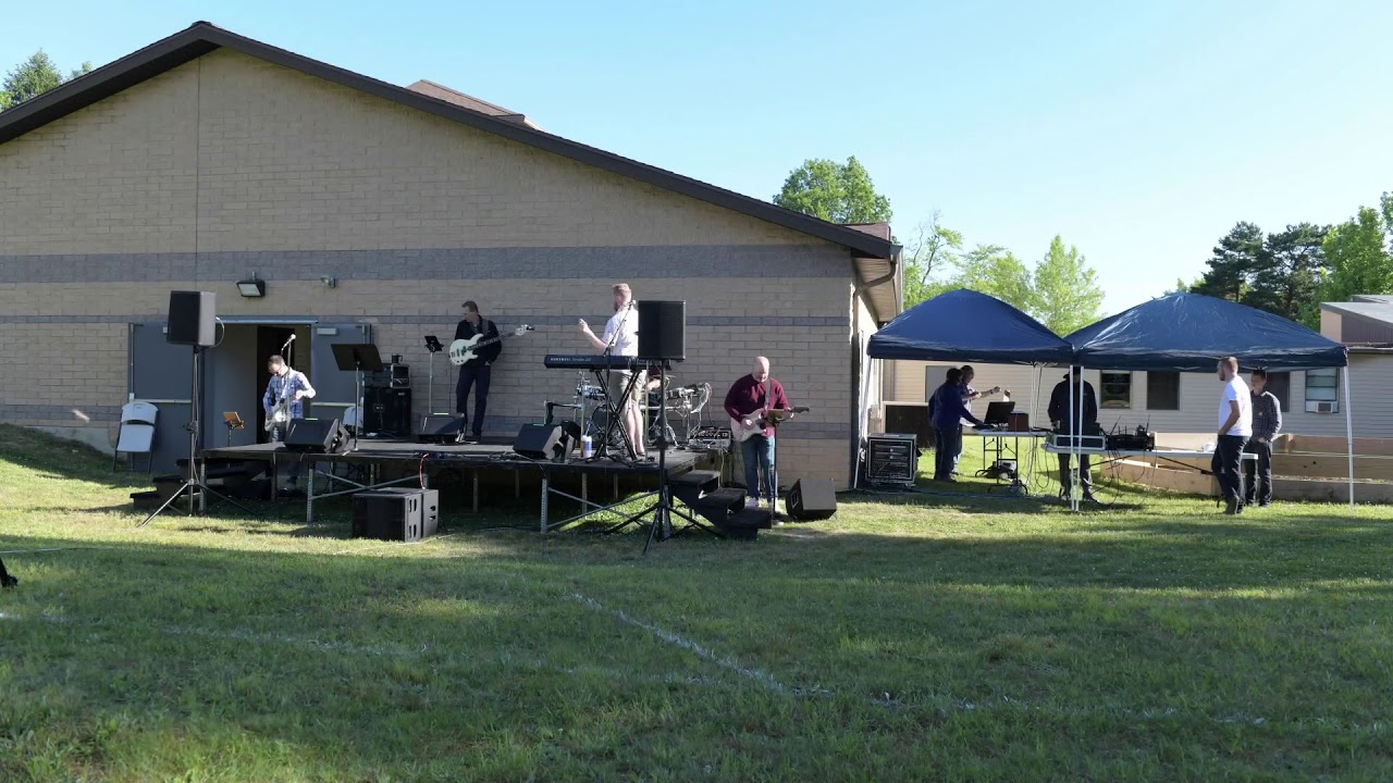 Outdoor Service Setup Time Lapse - YouTube