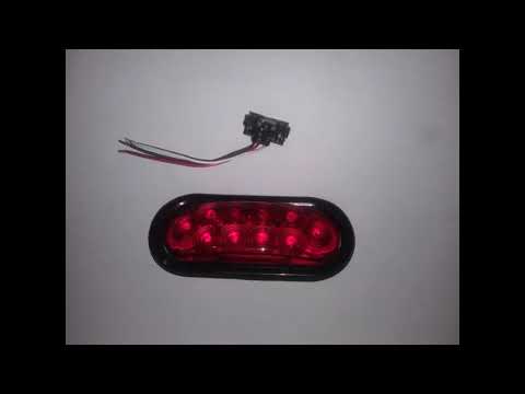 Plafón Ovalado Rojo Surem Parts - YouTube