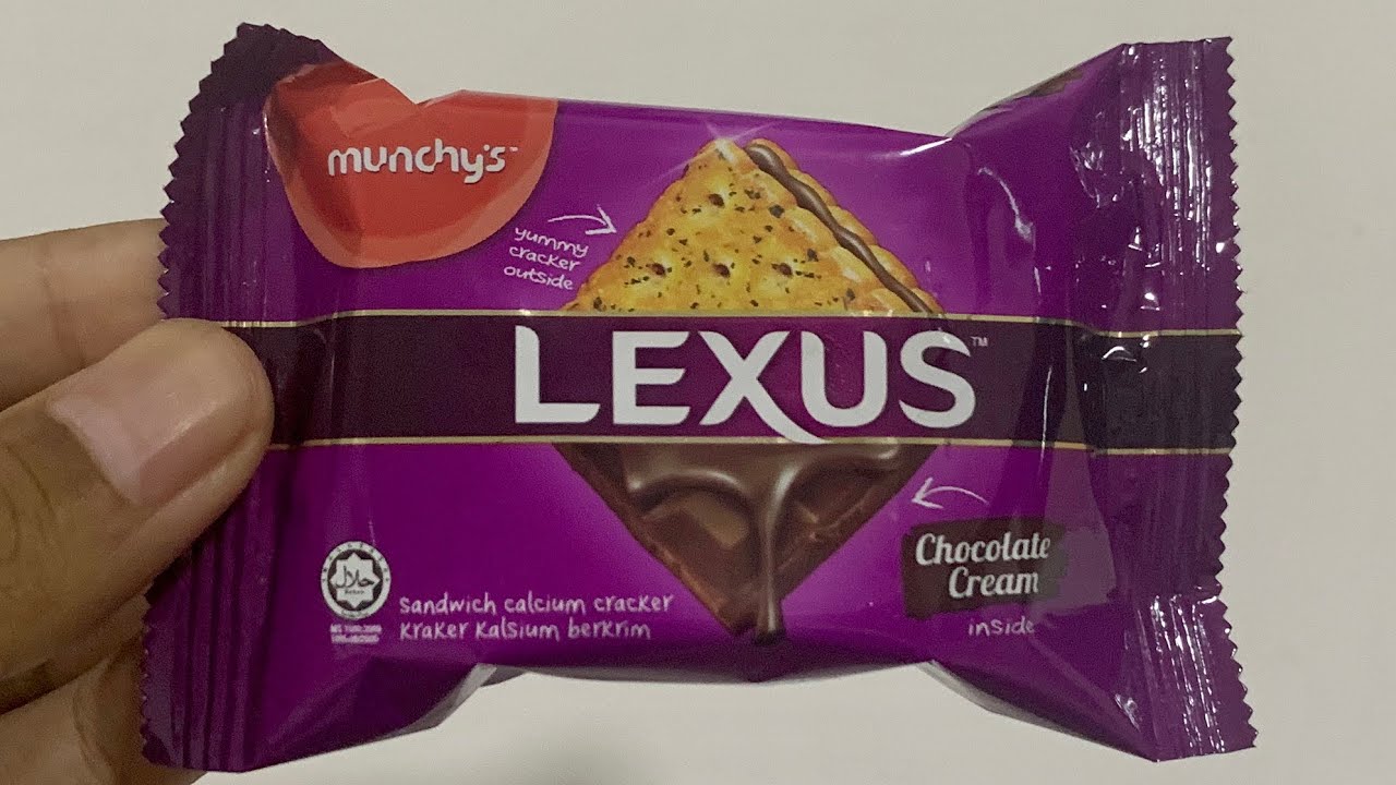 Lexus Chocolate Cream Biscuit | Snacks in Malaysia - YouTube