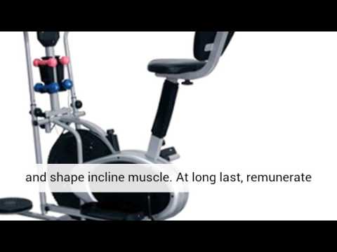 Circular Bicycle With Stepper,Dumbbell And Twister - YouTube