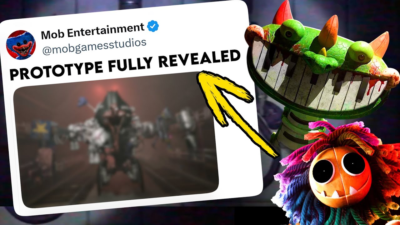 Poppy Playtime CHAPTER 4 - Finally New Images of Prototype Has Been ...