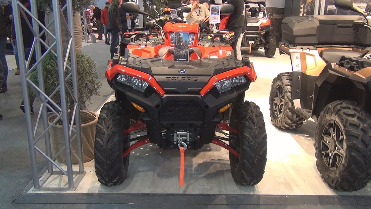 Polaris Sportsman XP 1000 EPS Red (2019) Exterior and Interior - YouTube