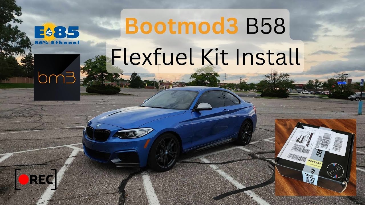 Bootmod3 Flex Fuel Sensor Kit Install B58 gen1! #bmw #flexfuel - YouTube