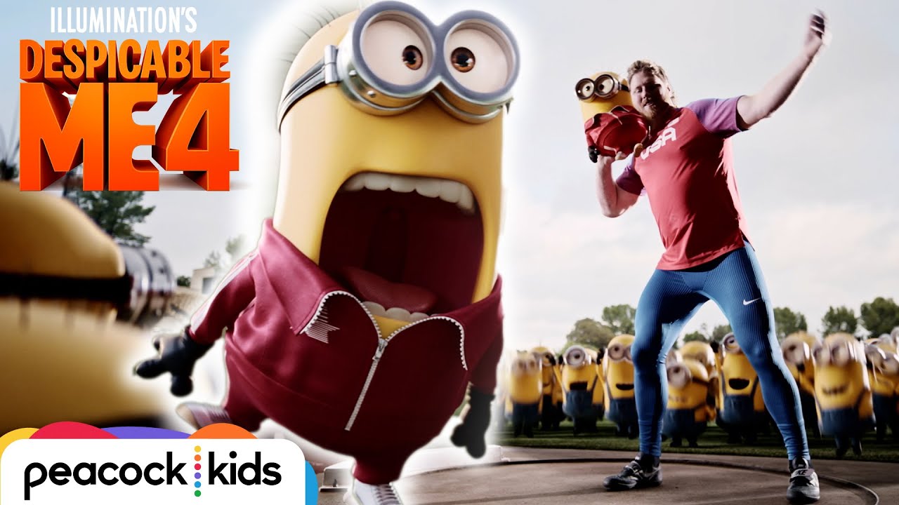 JUMP AROUND with the Minions at the Paris Olympics! | DESPICABLE ME 4 ...