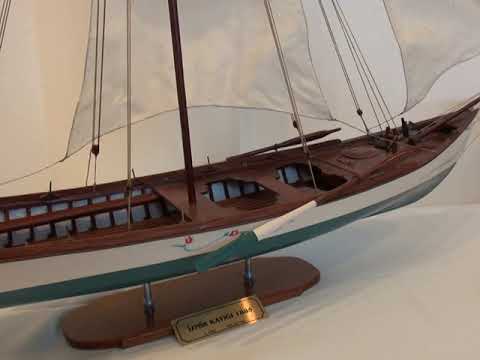 GEMİ MODELİ-İZMİR KAYIĞI 2 1880
