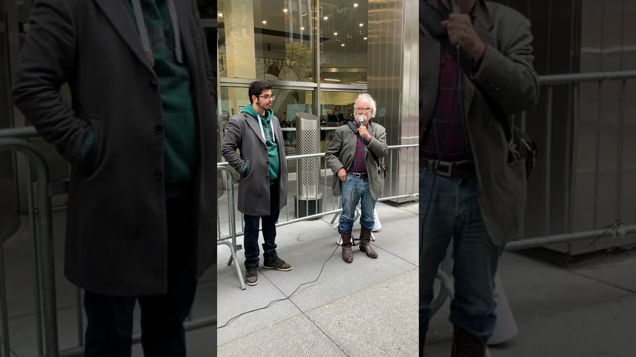 Dana Beal at the Occupy Pfizer Action 11/15/21 - YouTube