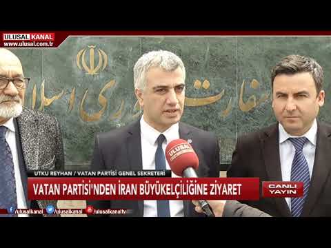 Vatan Partisi'nden İran Büyükelçiliğine ziyaret