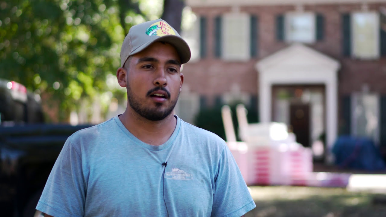 Roofing Work At Watkins Construction With The Equipter 4000 - YouTube