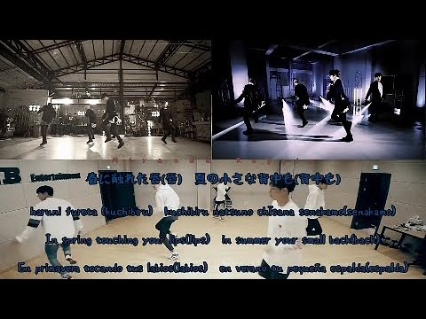 KNK クナクン 크나큰 – U Japanese Version Performance MV KR JP Comparison Color Coded Lyrics Kan/Rom/Eng/Esp