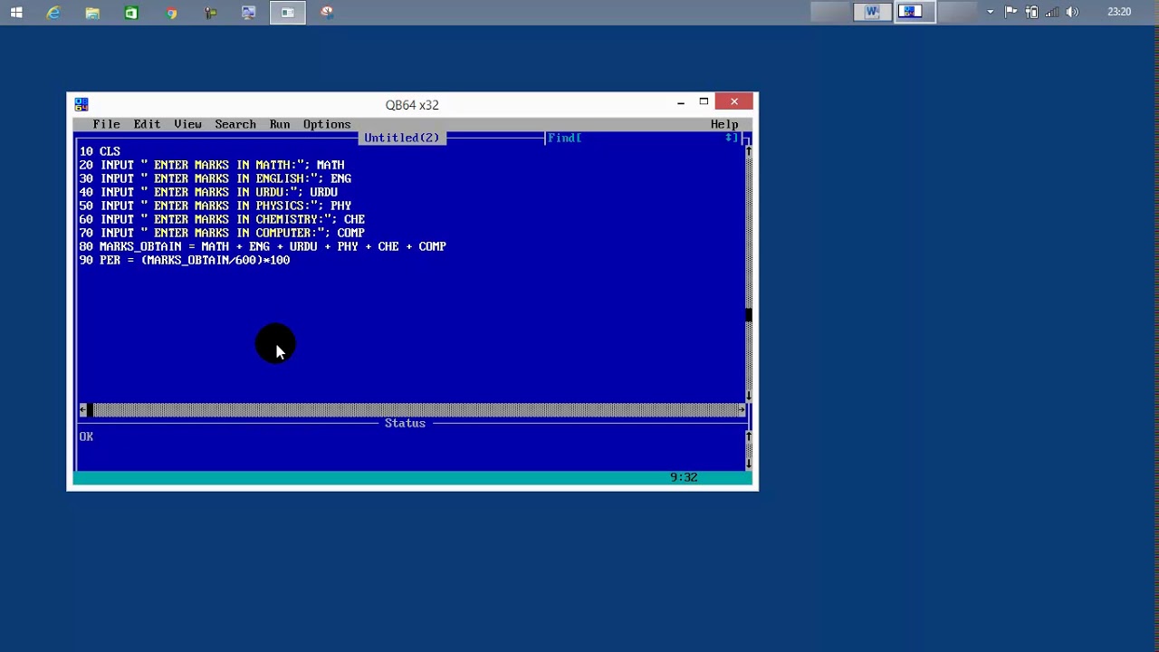 how to install ,run ,and use gw basic LESSON 19 - YouTube