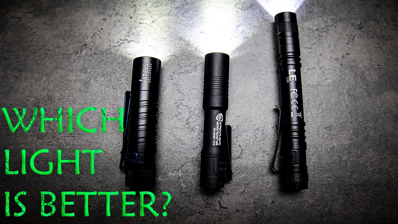 STREAMLIGHT MICROSTREAM USB vs OLIGHT i5T EOS vs LE Pen light | ARO News