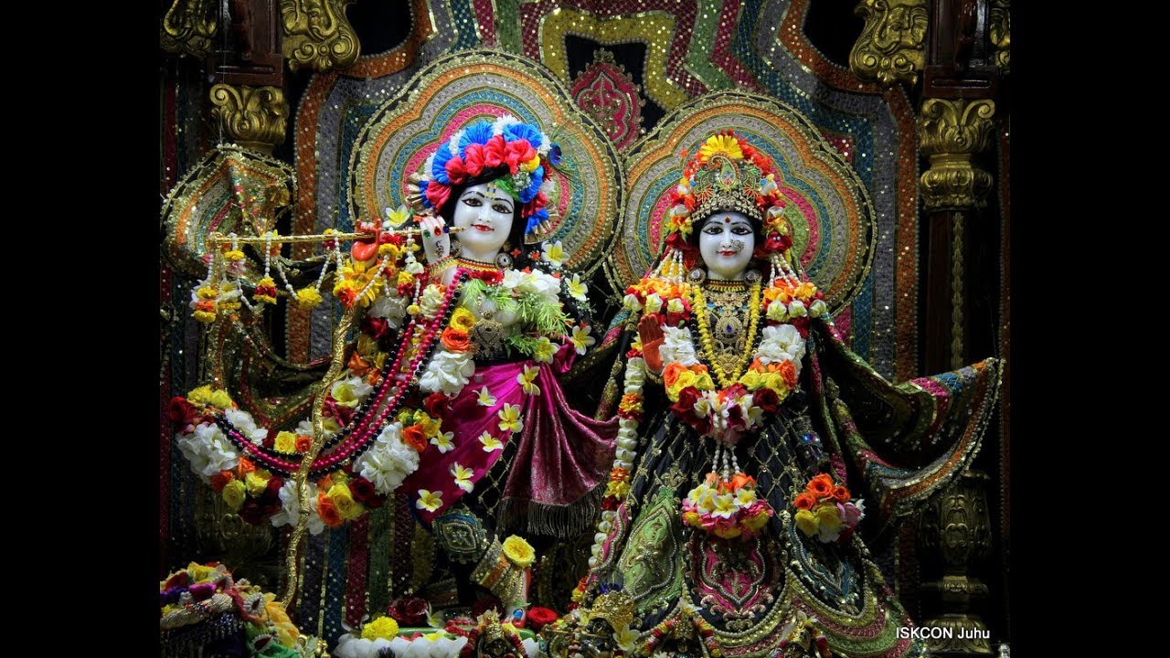 Sri Sri Radha Rasbihari Temple Sandhya Arati Darshan 13th April 2018 ...