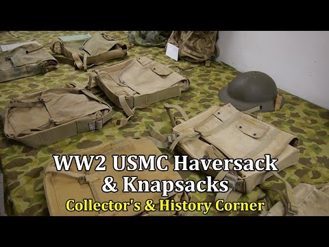 World War 2: USMC Haversack and Knapsacks | Collector's & History ...