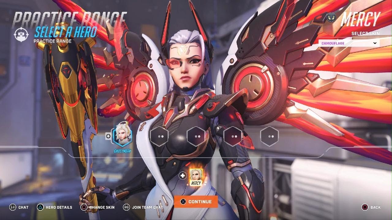 [PS5] Venegance Mercy skin Gameplay - Overwatch 2 Mirrorwatch - YouTube
