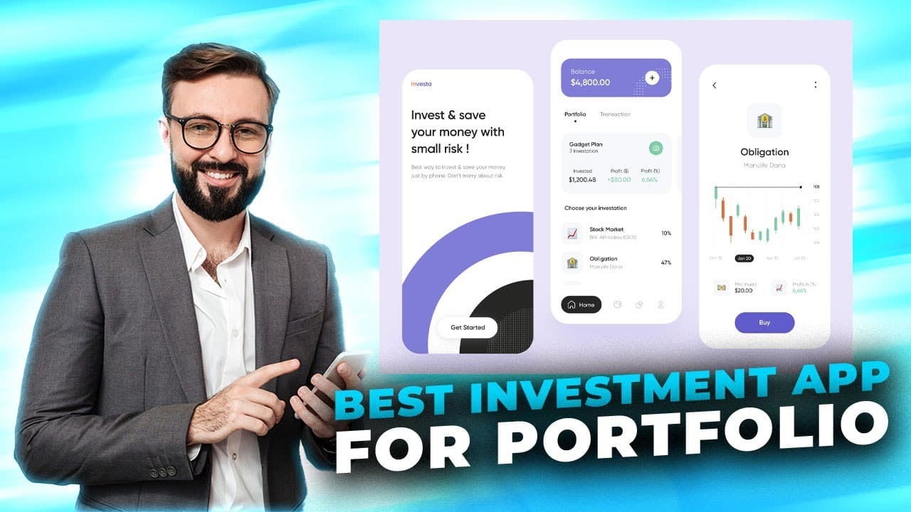Top 5 Investment Apps To Manage Your Portfolio - YouTube