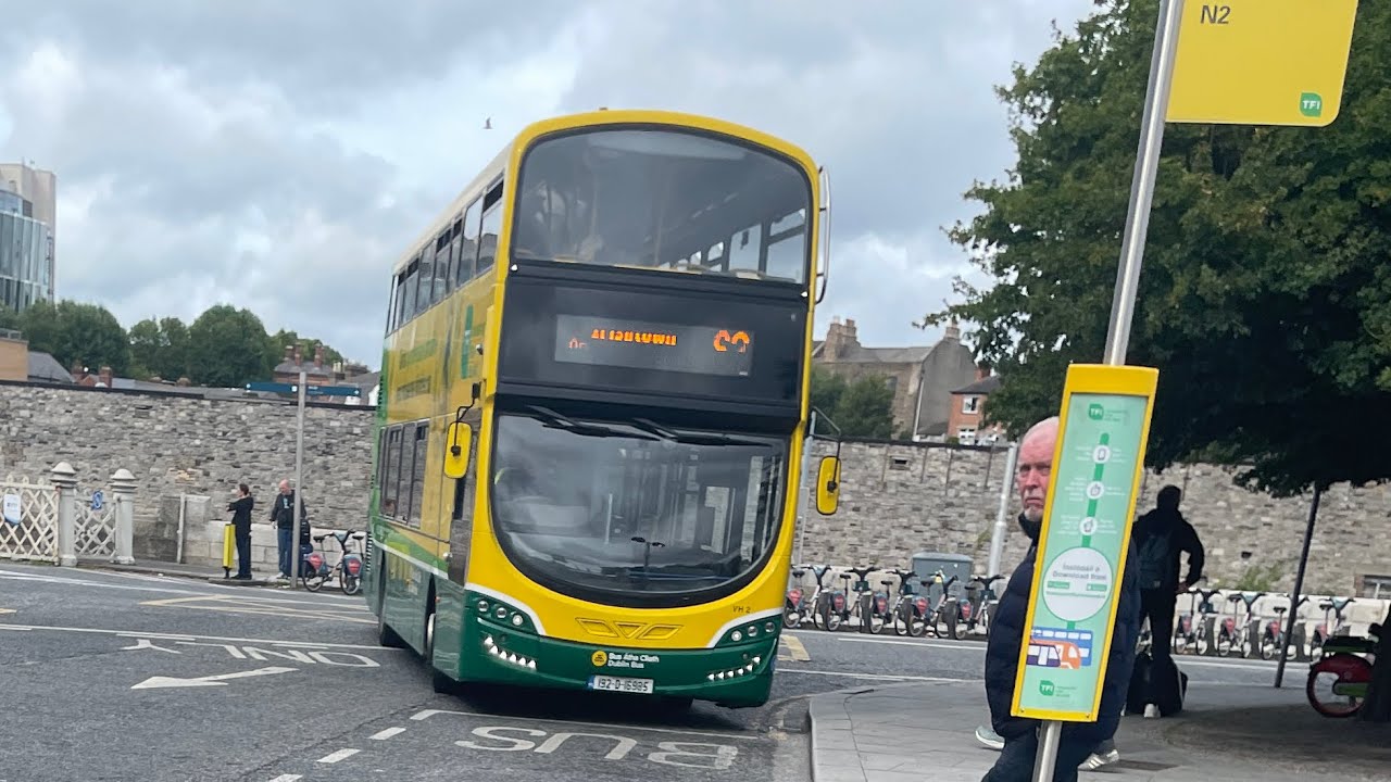Dublin bus | VH2 | route S2 to Irishtown - YouTube