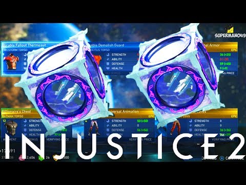 Injustice 2: HUGE Over 150+ Mother Box Opening Video! Diamond, Platinum ...