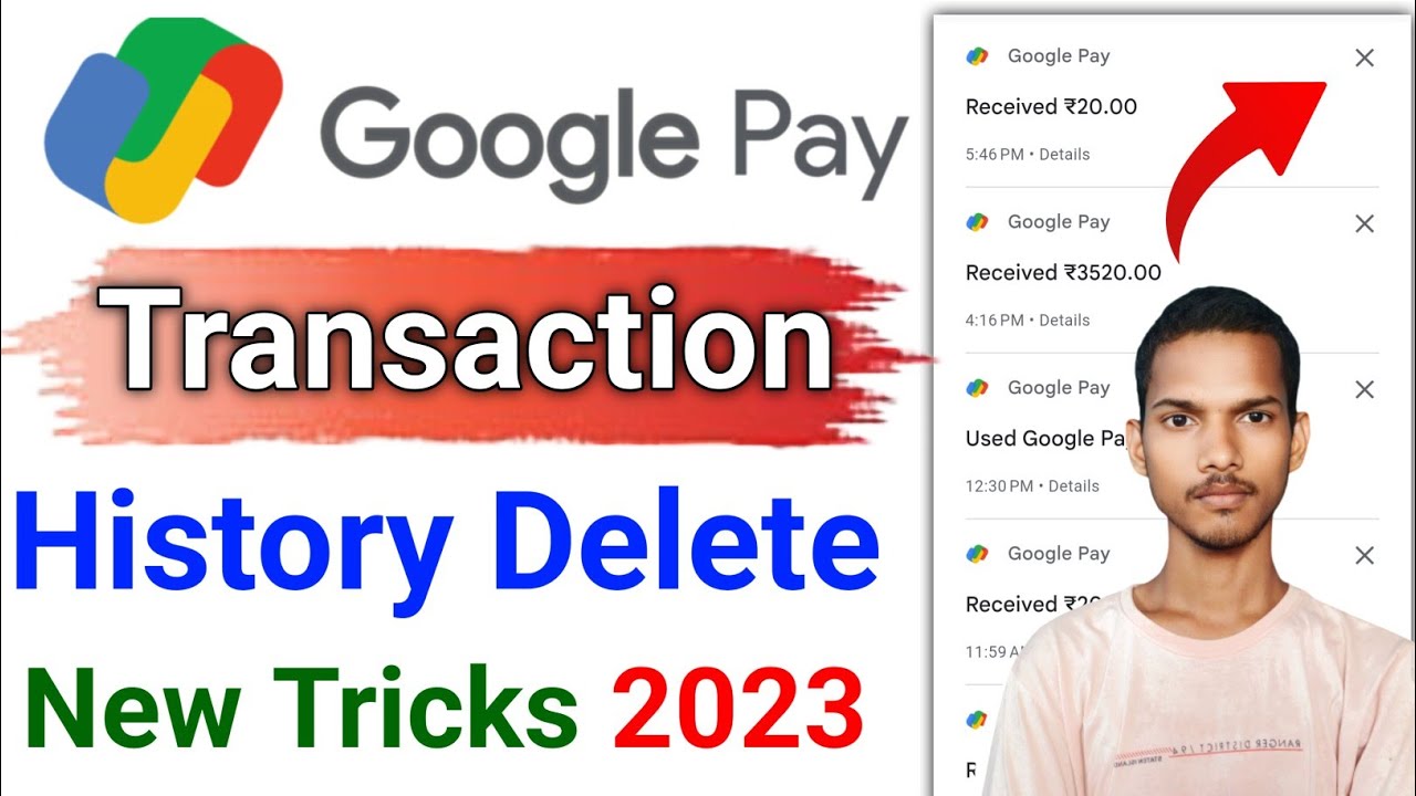 Google Pay Transaction History Kaise Delete Kare | How to Delete Google ...