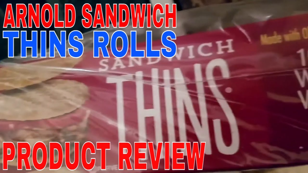 How To use Arnold Sandwich Thins Rolls Review 🔴 - YouTube