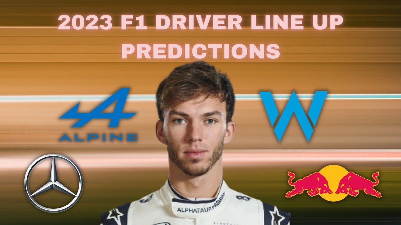 2023 Formula One Driver Line Up Predictions - YouTube