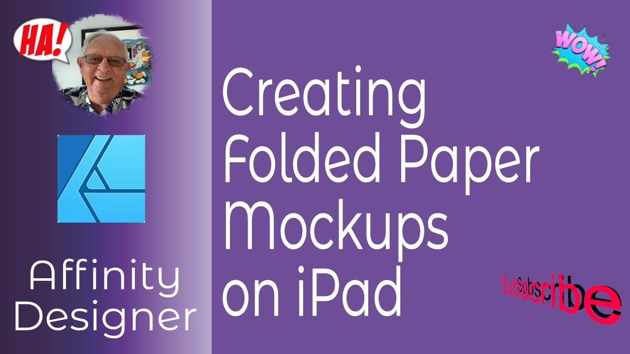 Creating Folded Paper Effects On The iPad with Affinity Designer for ...