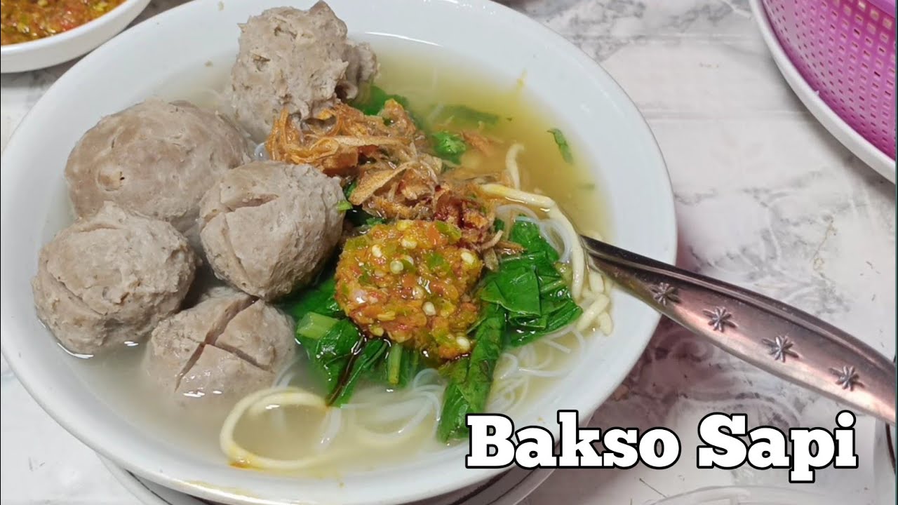 Resep Bakso Sapi Homemade Mudah dibuat..!! - YouTube