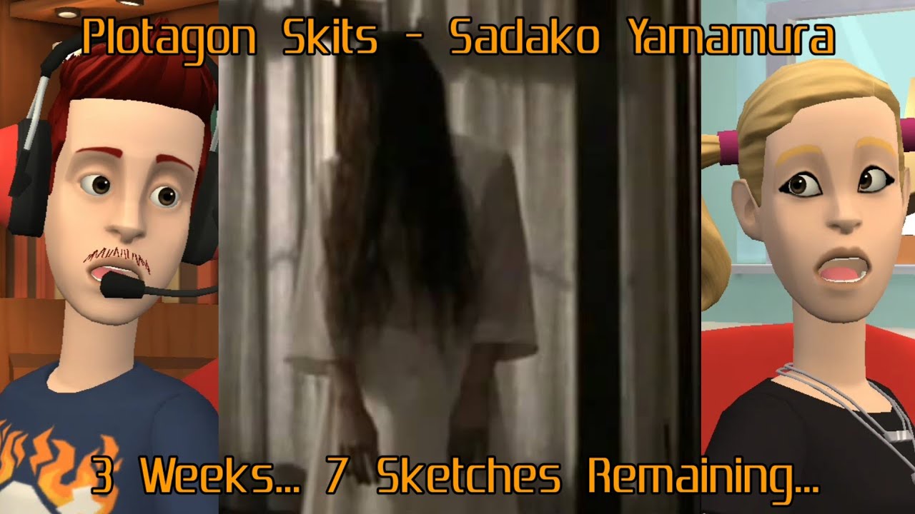 Plotagon Skits - Sadako Yamamura #SpookyPlotagon - YouTube