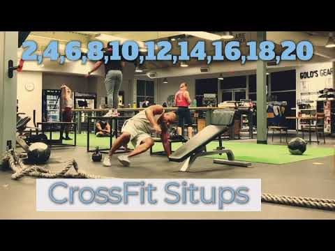 CrossFit Style WOD (Ladder, For Time & EMOM) - YouTube