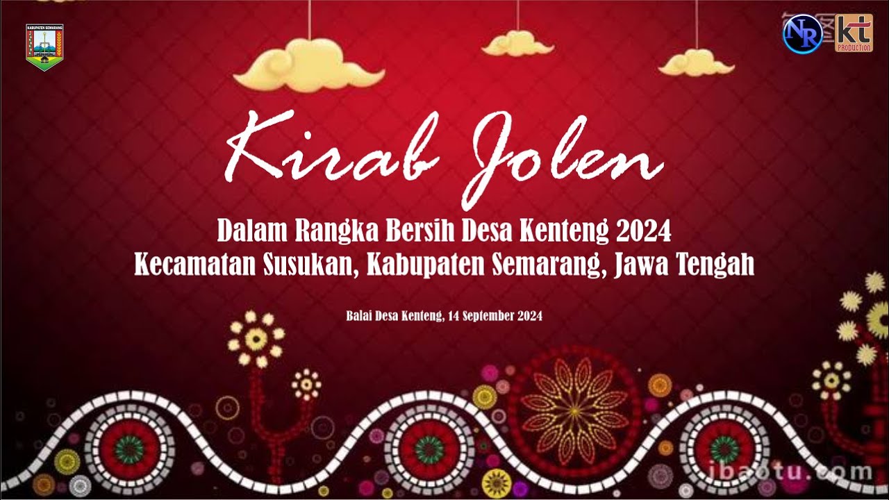 LIVE - KIRAB JOLEN & PESTA RAKYAT DESA KENTENG 2024 || Lapangan Kenteng ...