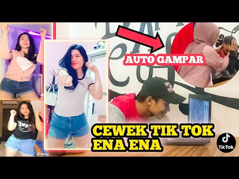 PRANK PACAR || REACTION CEWEK TIK TOK CANTIK DEPAN PACAR || AUTO DIGAMPAR