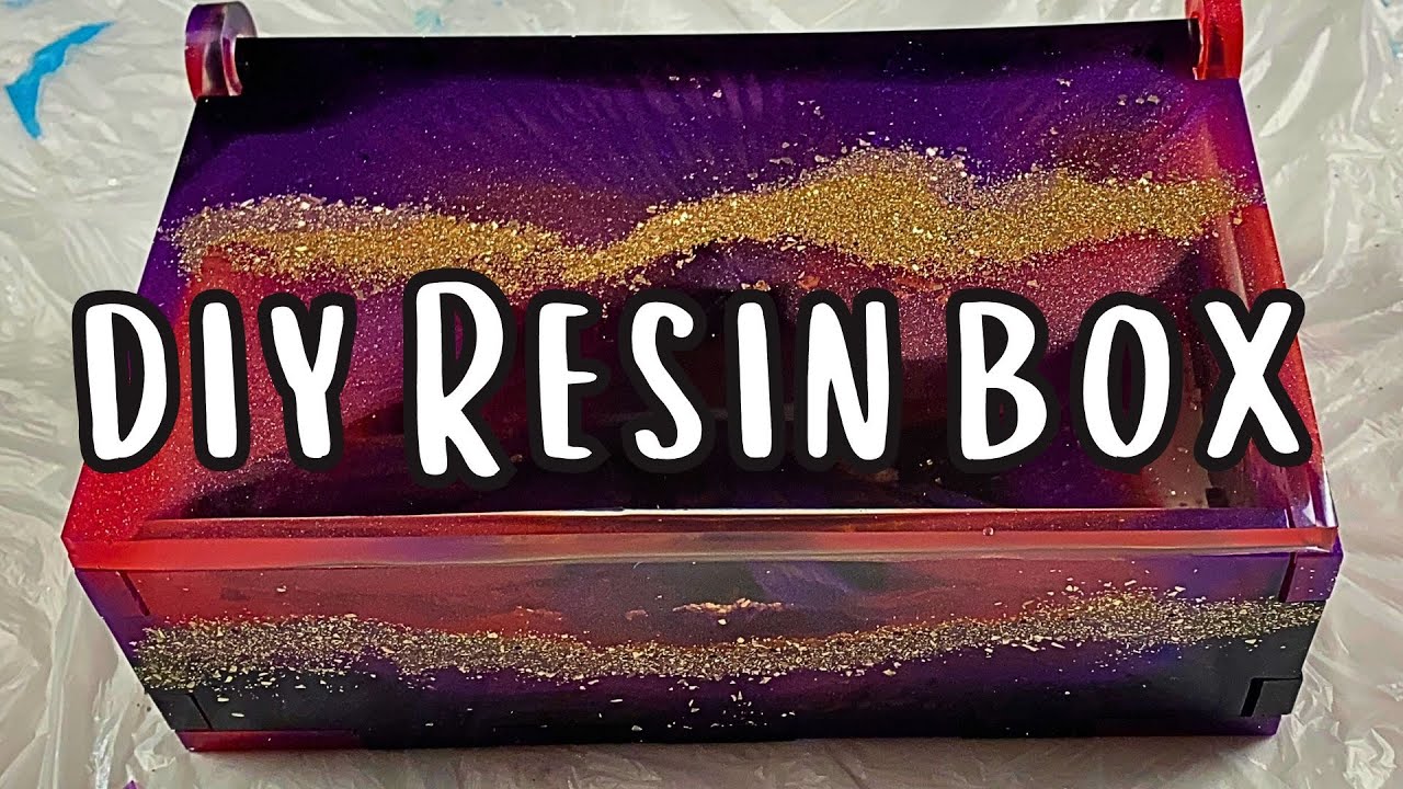 Magical Twilight Dreams: Resin Box Crafting Tutorial - YouTube