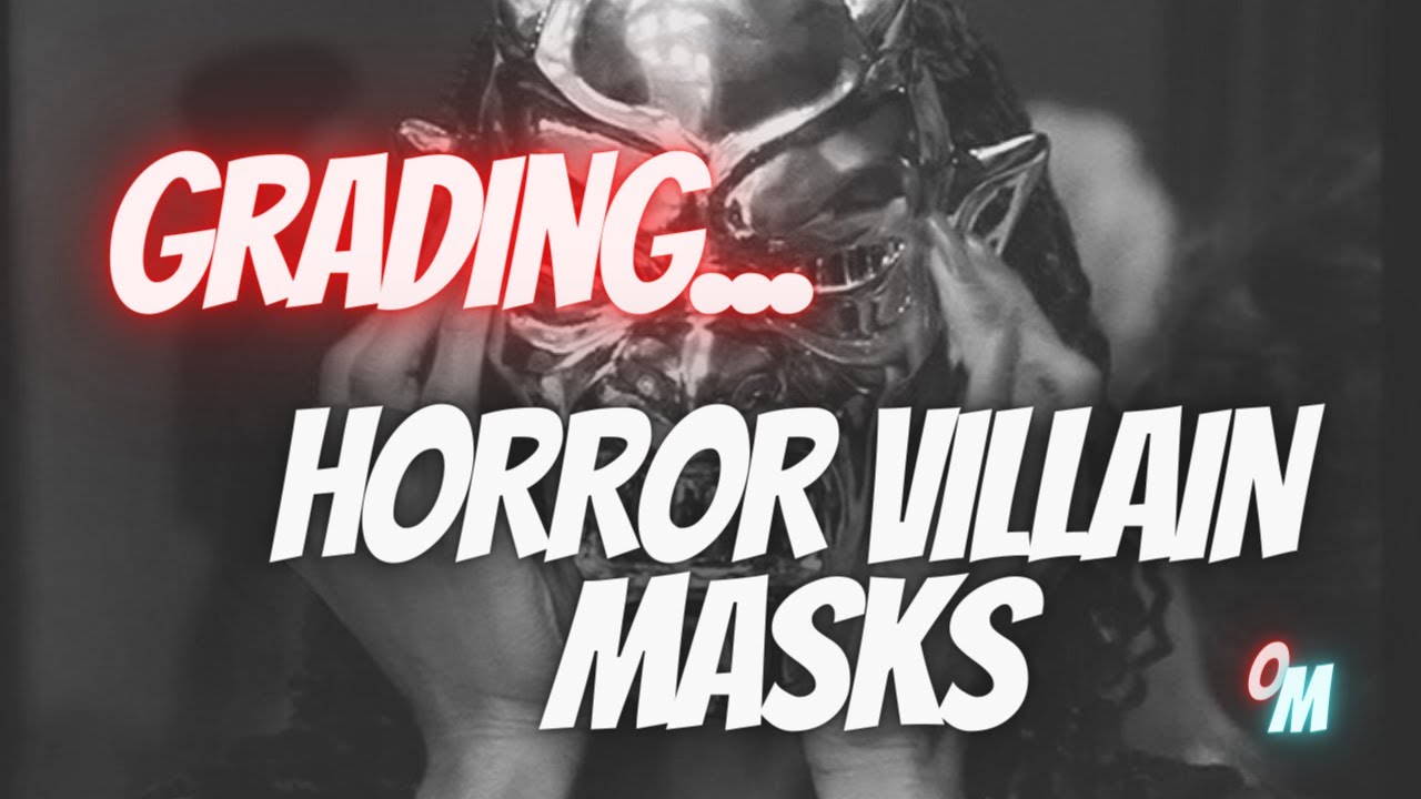 [Offcut Media] Grading... Horror Villain Masks - YouTube