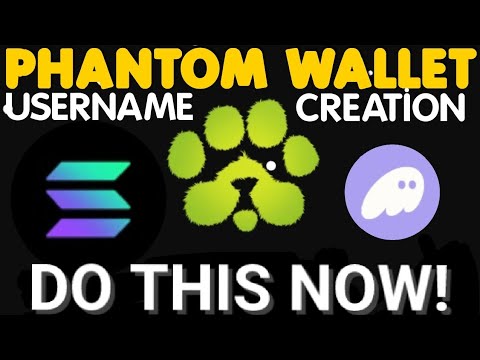 PHANTOM WALLET USERNAME CREATION | A STEP BY STEP GUIDE | DO THIS NOW ...