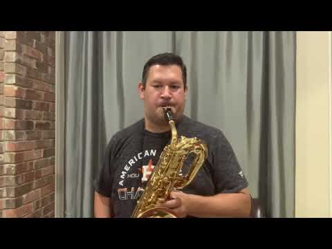 Ferling Etude No. 14 - Baritone Saxophone - YouTube