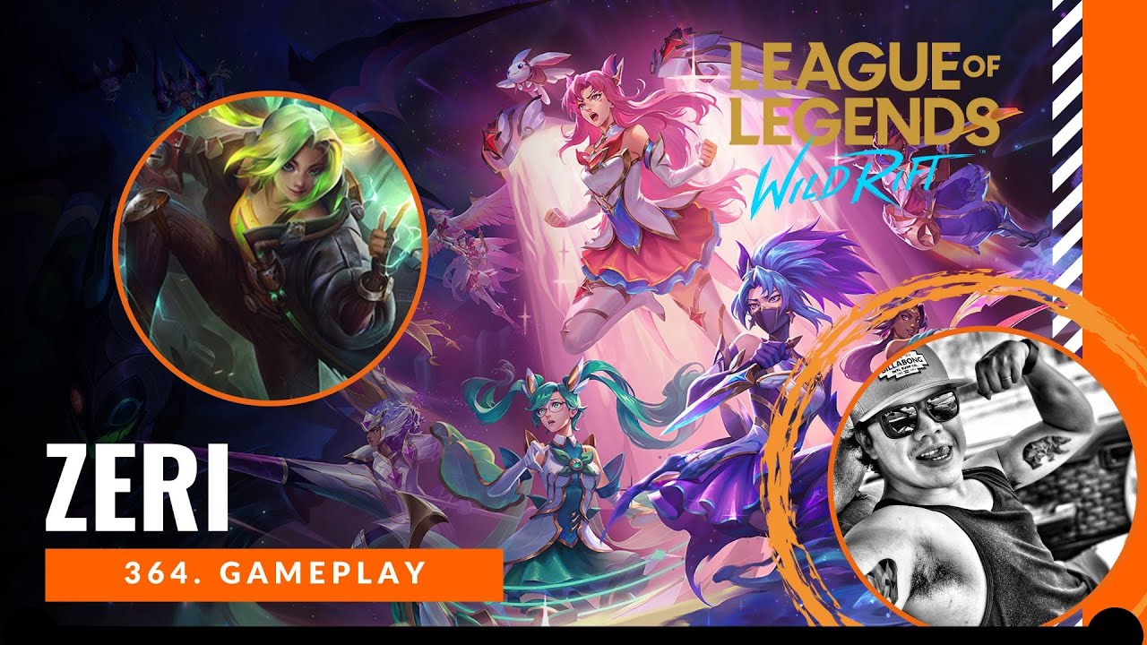 League of Legends: Wild Rift - Zeri (364. Gameplay) - YouTube