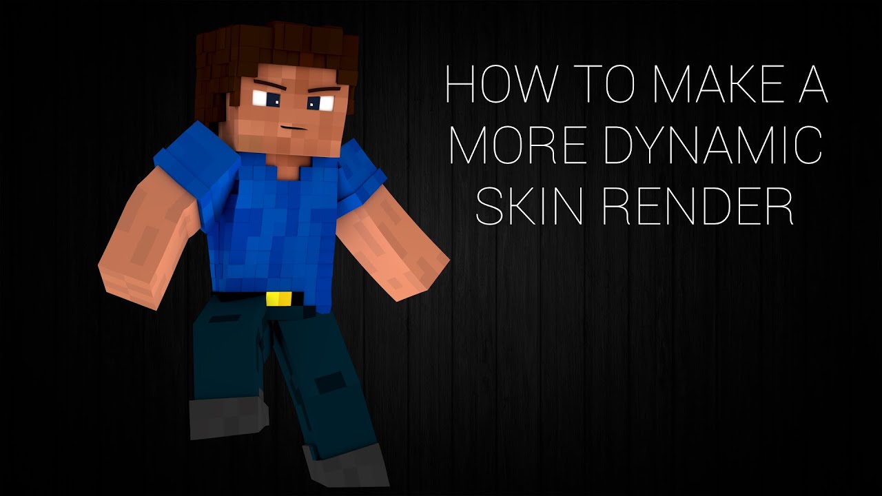 HOW TO MAKE A MORE DYNAMIC SKIN RENDER | Tutorial - YouTube
