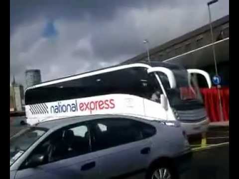 Birmingham Digbeth national express coach station buses March 2013 ...