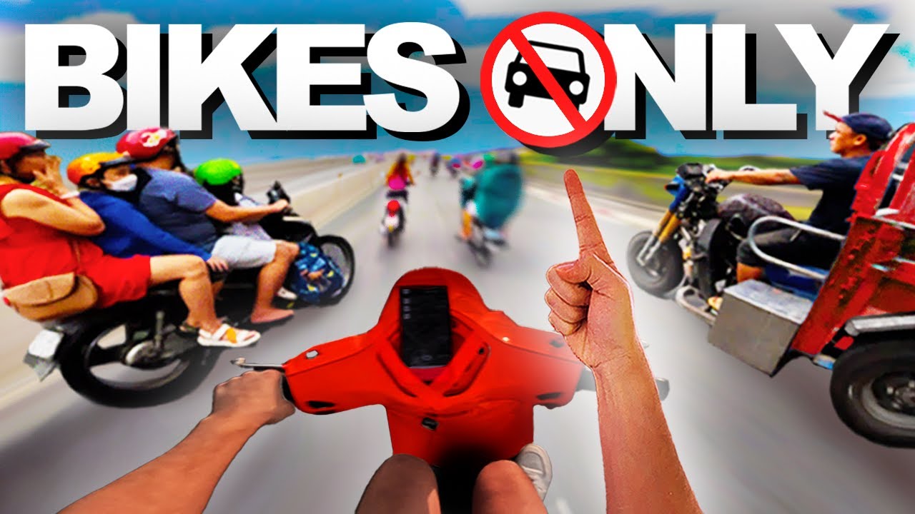 Only Motorcycles Are Allowed Here! - YouTube